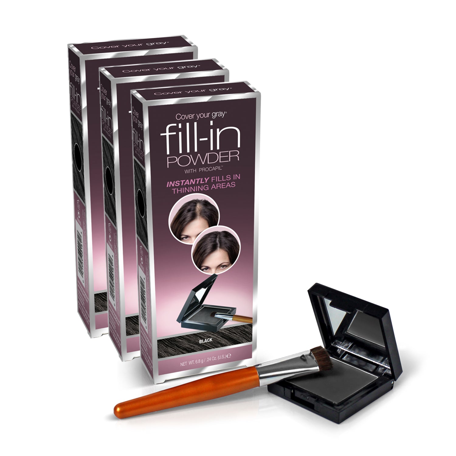 Cover Your Gray Fill In Powder - 3-Pack Value Combo – Cover Your Gray ...