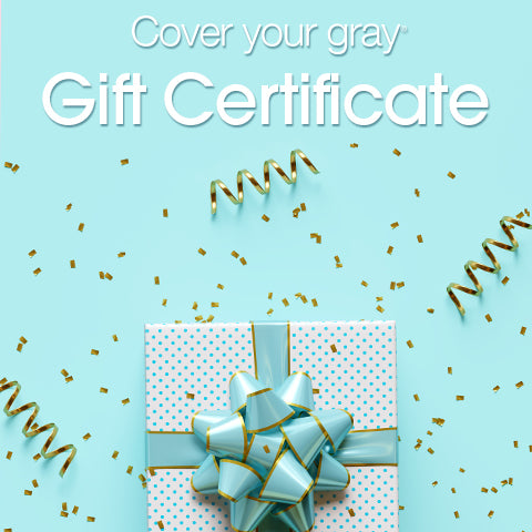 $75 Gift Card – Cover Your Gray - Cover Gray Hair, Roots, and Thinning ...