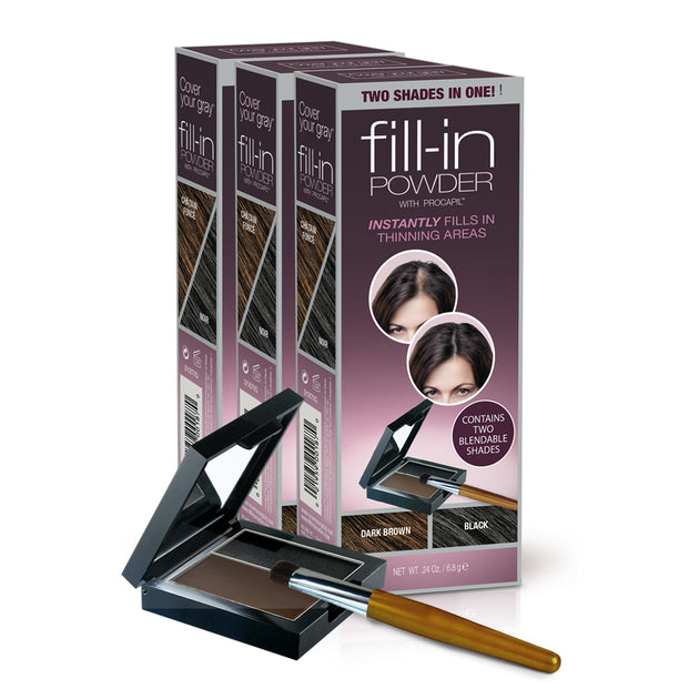 Fill-in Powder Two Shades in One - Value 3-Packs – Cover Your Gray ...