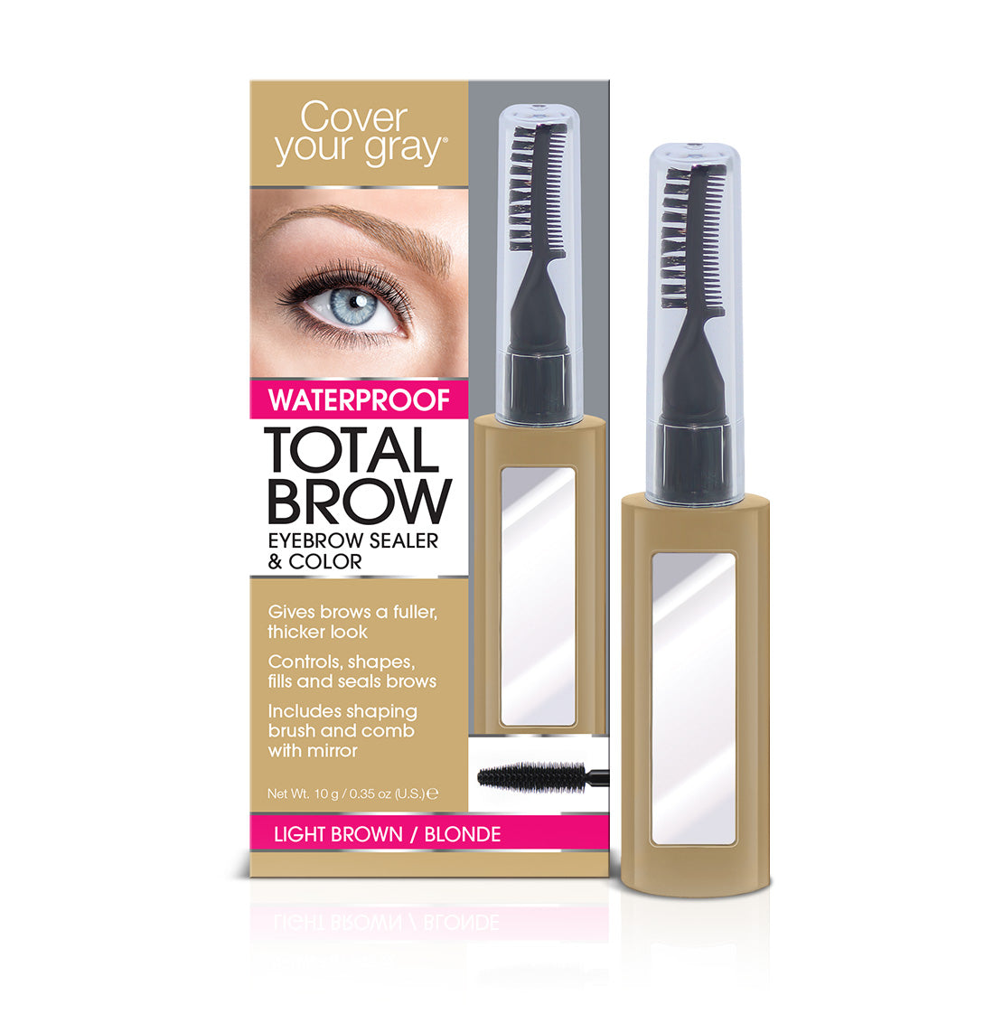 Cover Your Gray Total Brow Eyebrow Sealer & Color – Cover Your Gray ...